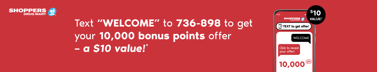 Shoppers Drug Mart Text Program